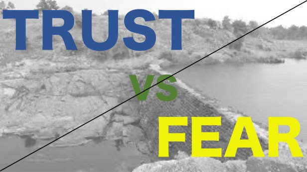 TRUST VS FEAR – The Joy in My Journey